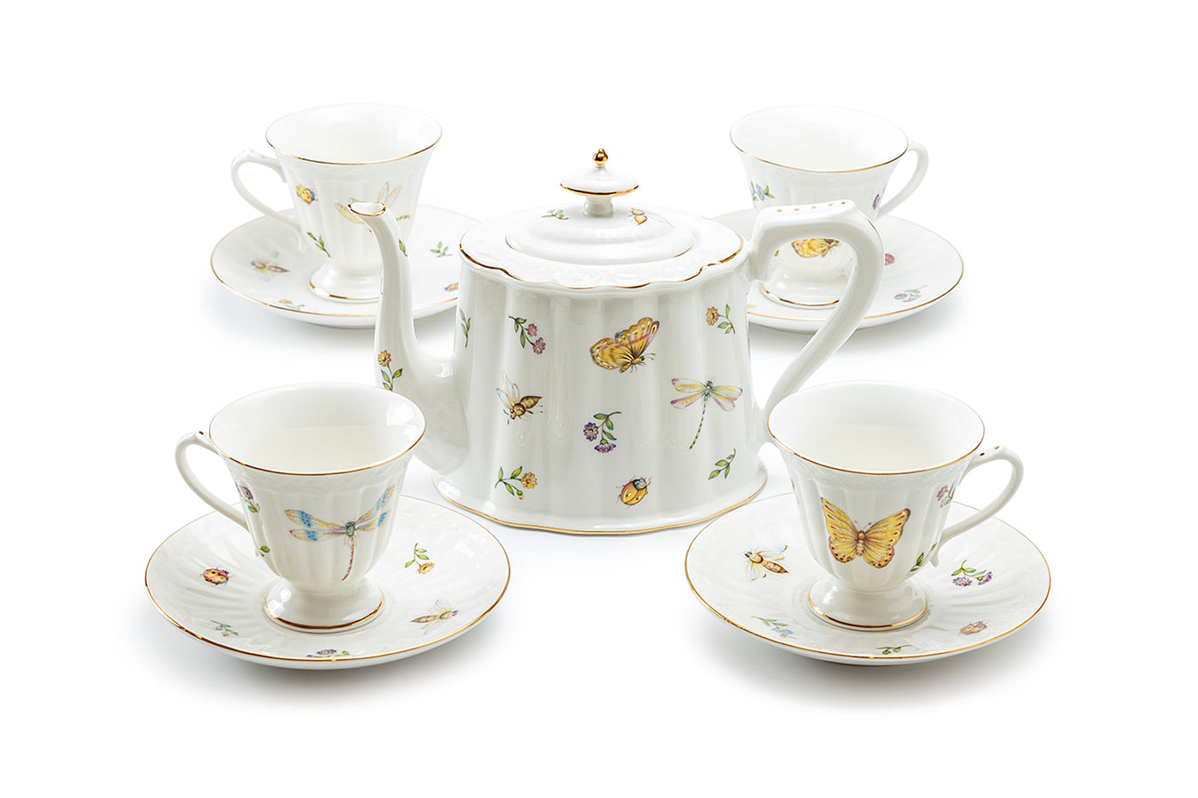 Grace Teaware Summer Garden Fine Porcelain Tea Set – Gracie China Shop