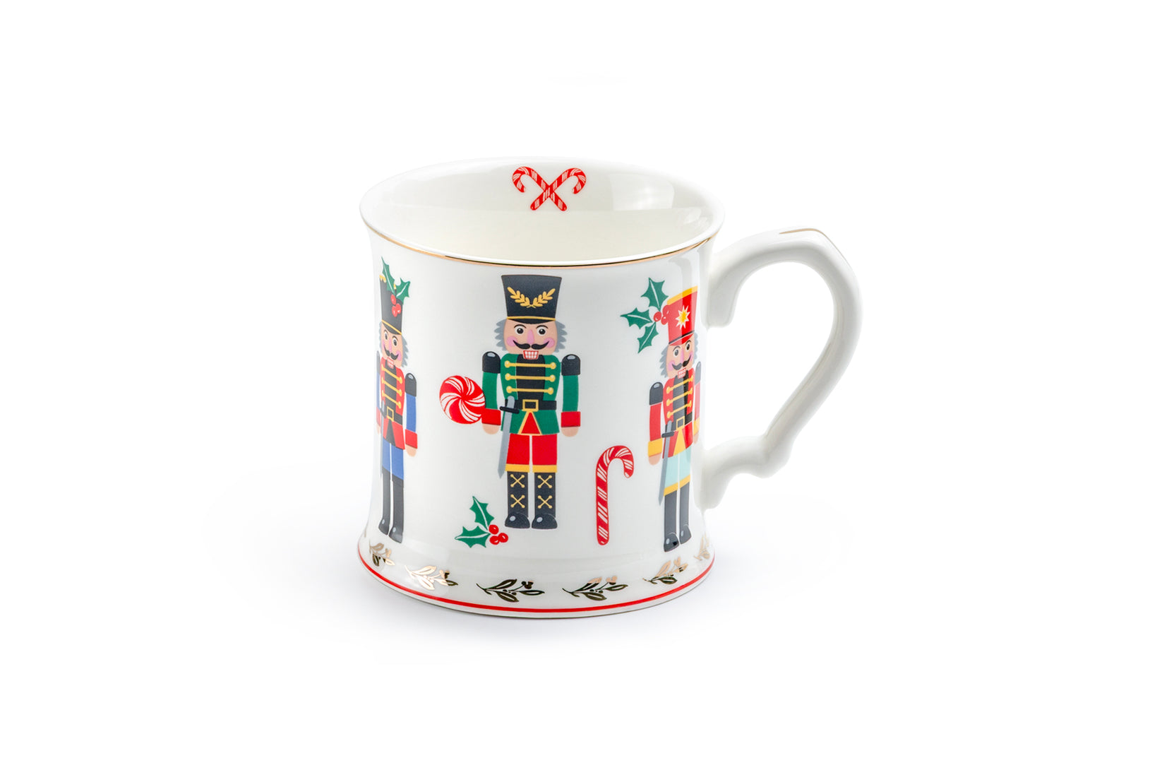 Grace Teaware Nutcracker Wonderland Fine Porcelain Mug – Gracie China Shop
