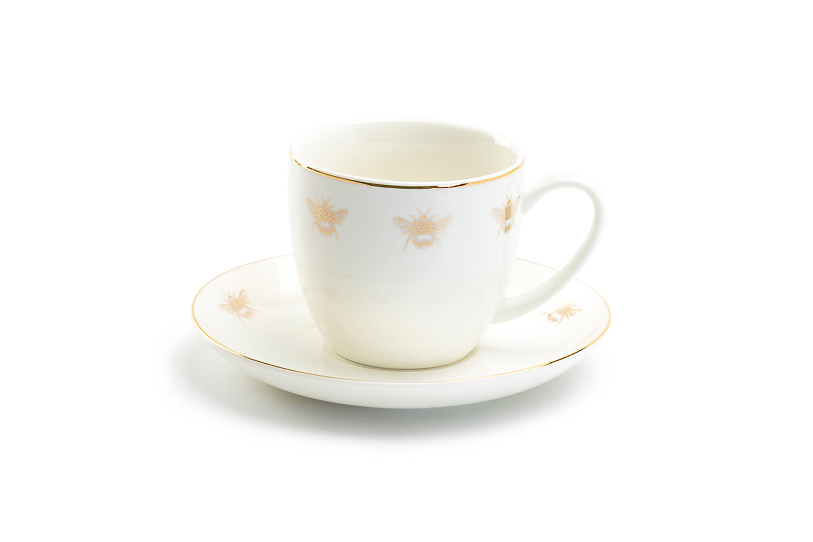 Grace Teaware Gold Bee Fine Porcelain Cup and Saucer – Gracie China Shop
