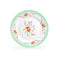 Grace Teaware Rose with Green Accent Fine Porcelain 11-Piece Tea Set ...